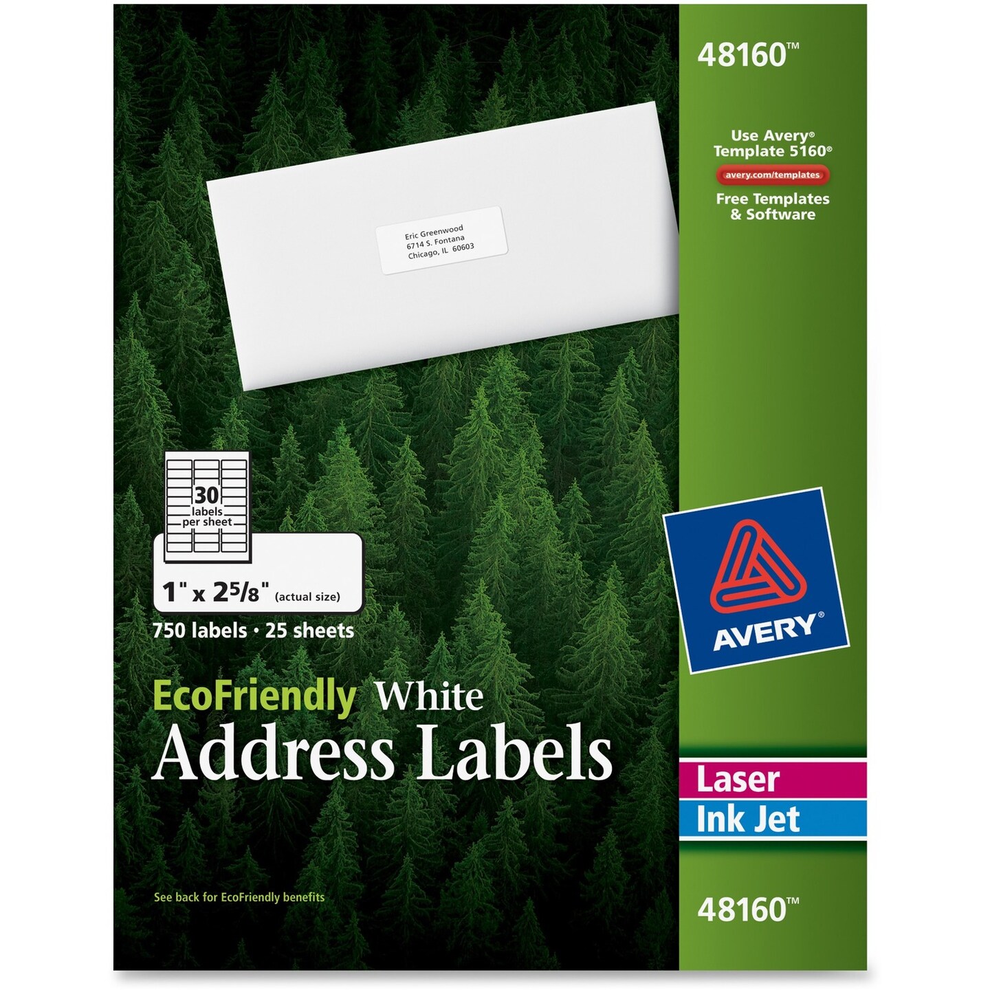 Avery White Address Labels 1x2 5/8 | Michaels
