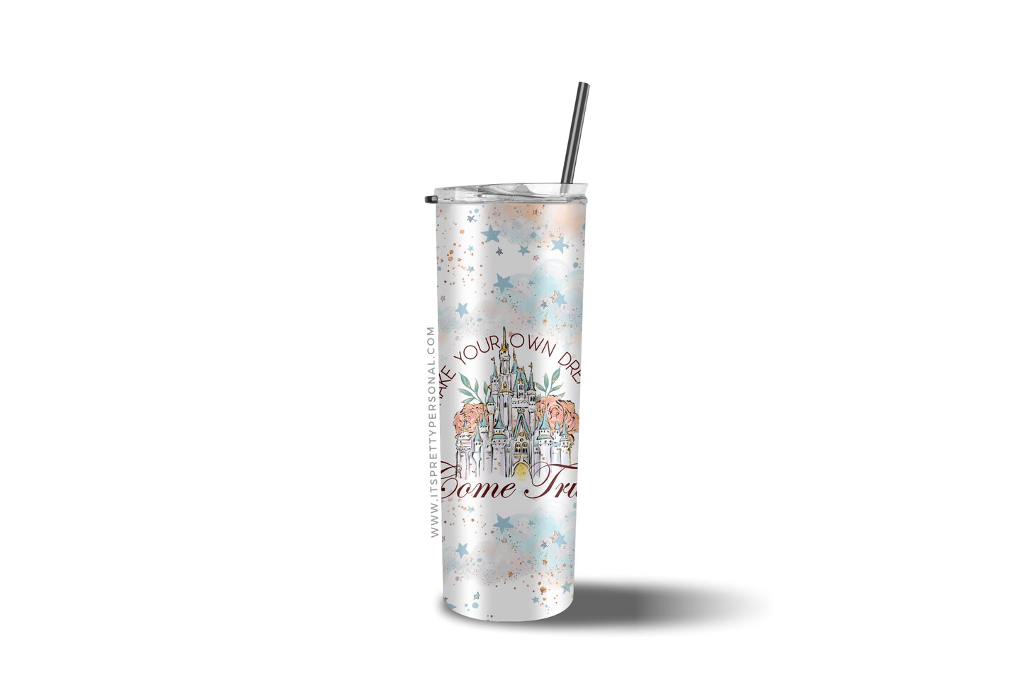#612 CLEAR- 20oz Once Upon A Time- 9.4" x 8" Pattern Vinyl Wrap (IPP ...