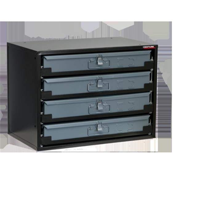 Craftline 4-Drawer Heavy Duty Metal Sliding Rack Cabinet Black | Michaels