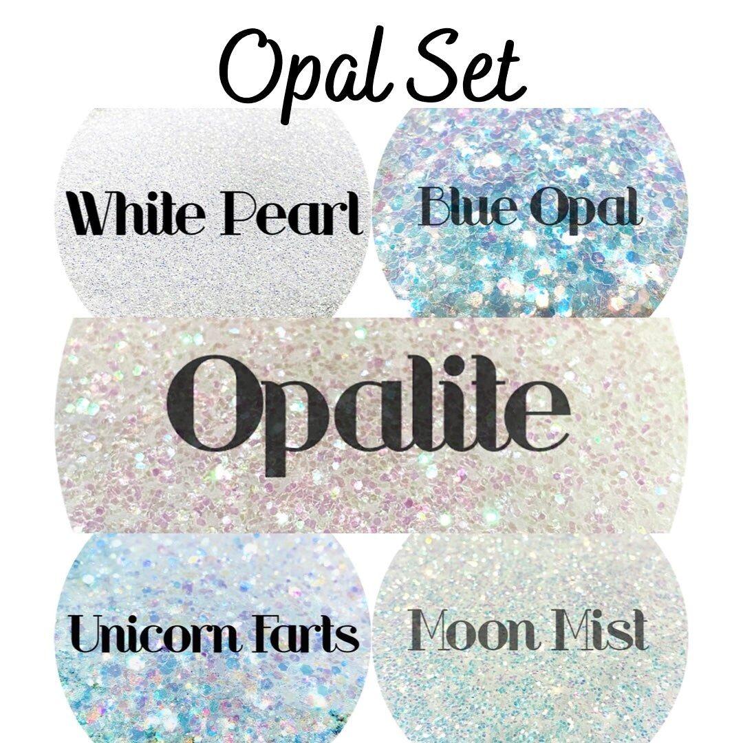 Glitter Opal Set by Glitter Heart Co.™ | Michaels