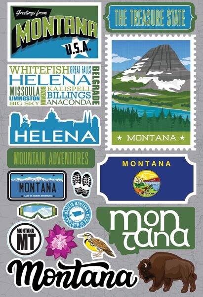 Reminisce Montana Stickers | Michaels