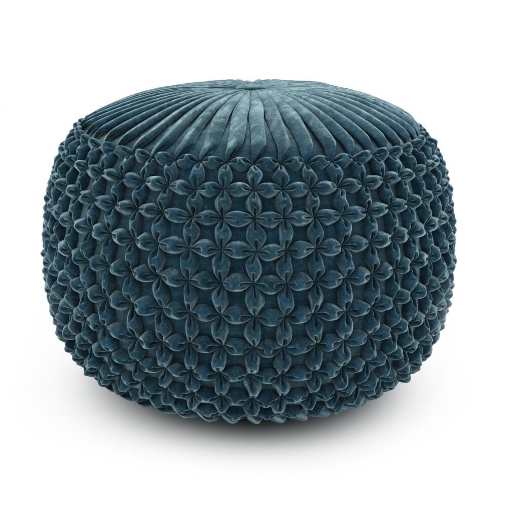 Simpli Home Renee Round Pouf | Michaels