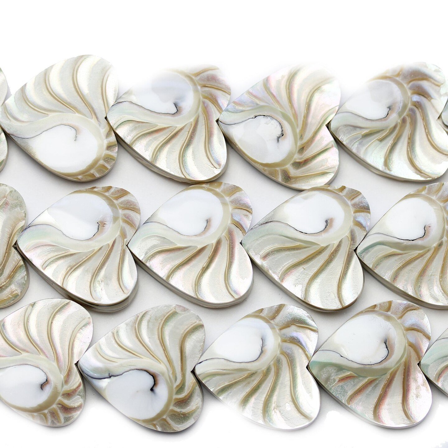 Philippine Natural Tiger's Eye Shell Beads 27x28mm, Approx. | Michaels