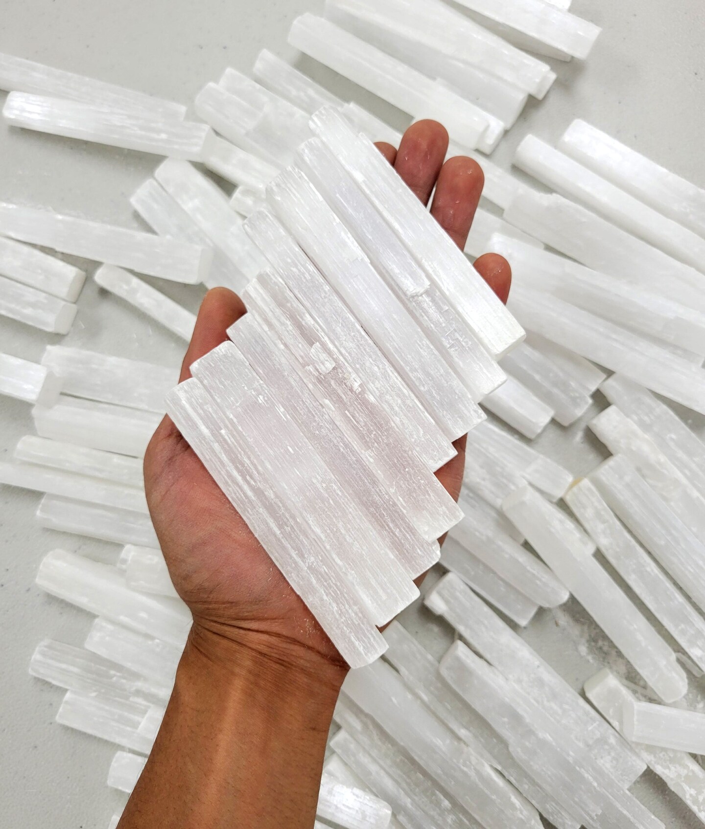 4" INCH Selenite Sticks - Selenite Crystal Wands | Michaels