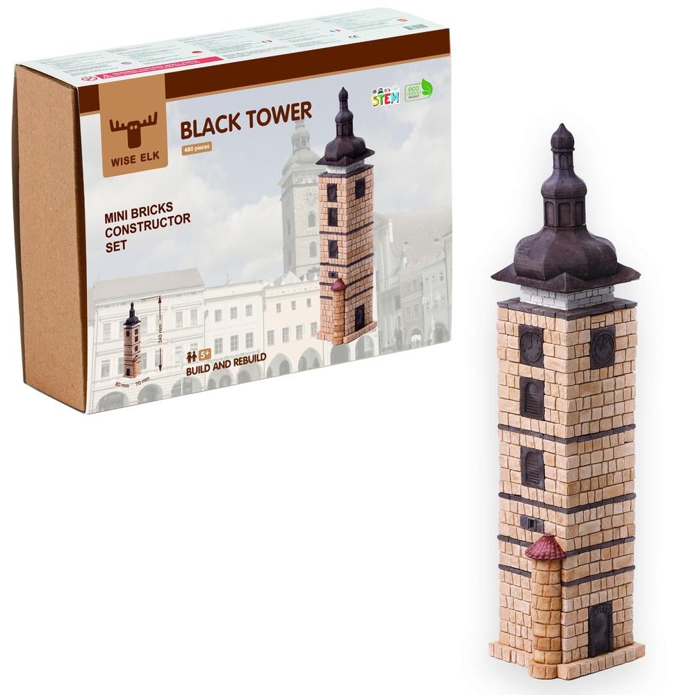 Mini Bricks Construction Set - Black Tower | Michaels