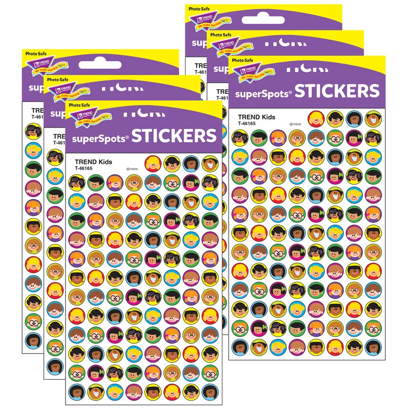 Kids superSpots® Stickers, 800 Per Pack, 6 Packs | Michaels