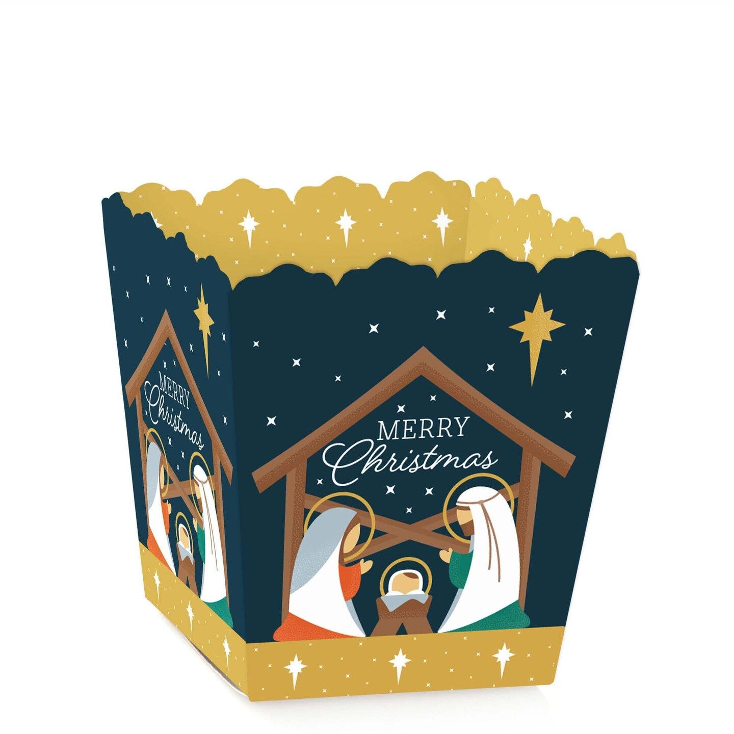 Big Dot of Happiness Holy Nativity - Party Mini Favor Boxes - Manger ...