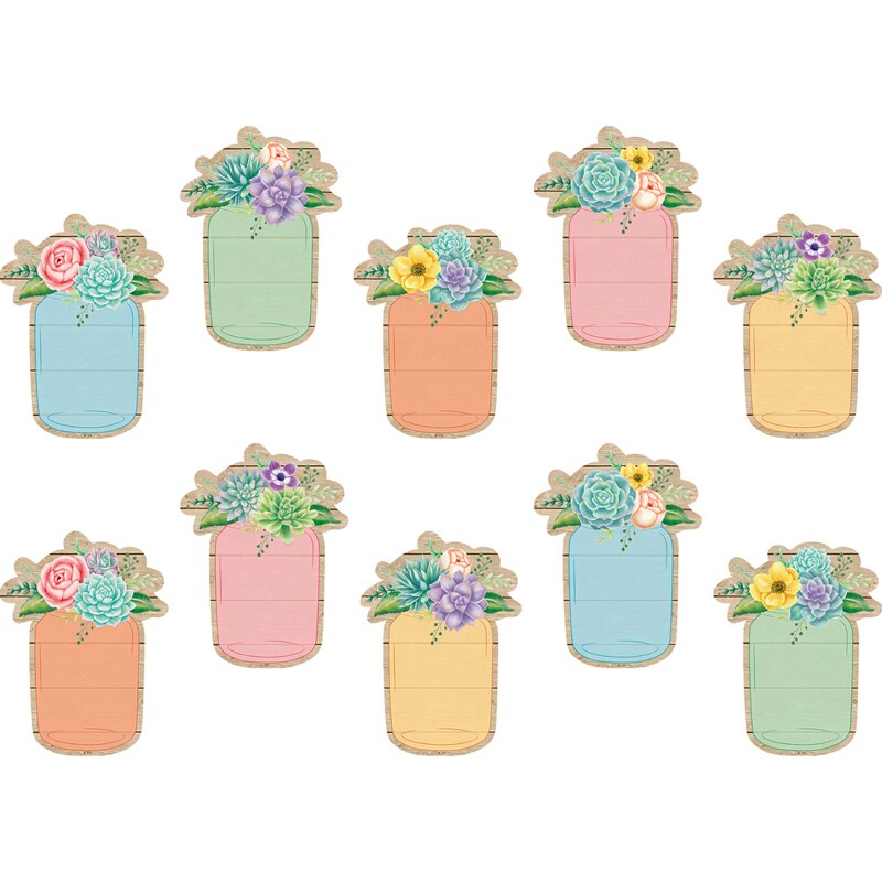 Rustic Bloom Mason Jars Accents, Pack of 30 | Michaels
