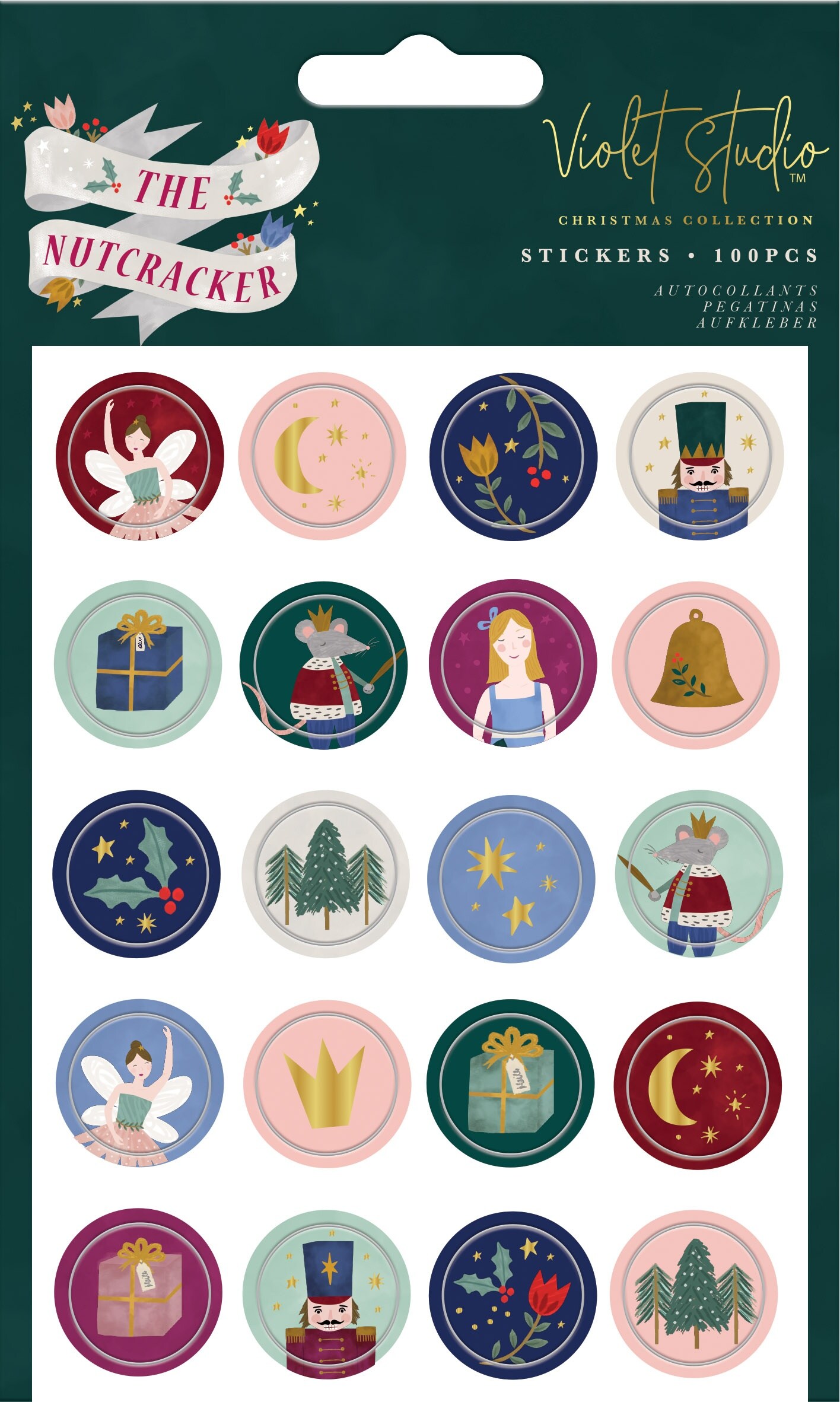 Violet Studio Mini Stickers 100/Pkg-The Nutcracker | Michaels
