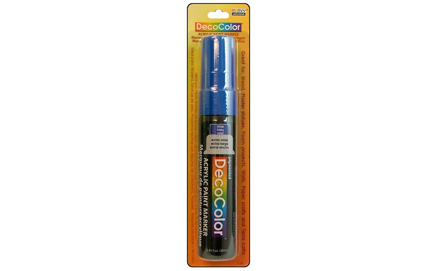 Uchida DecoColor Acry Paint Pen Jumbo Card Blue | Michaels