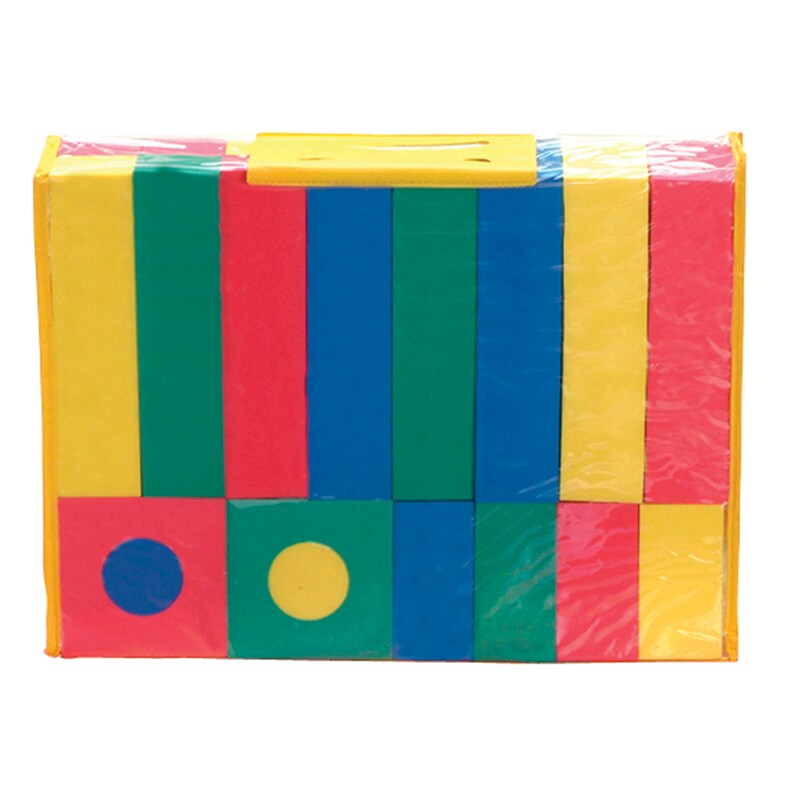 Activity Blocks, Assorted Primary Colors, Assorted Sizes, 40 Pieces ...