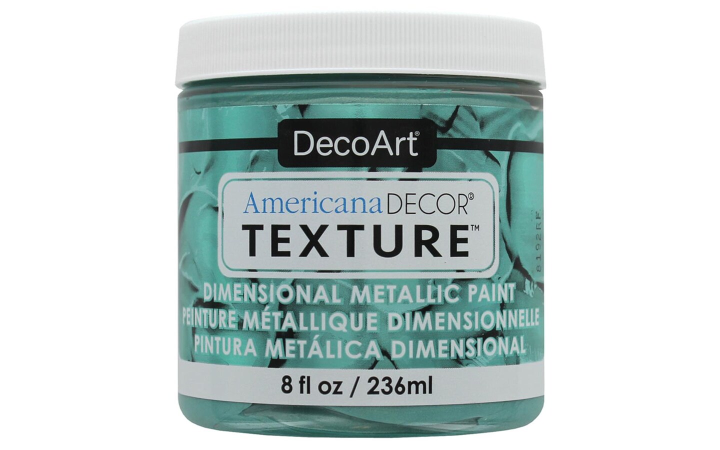 Decoart Americana Texture Metallics 8oz Teal Green | Michaels