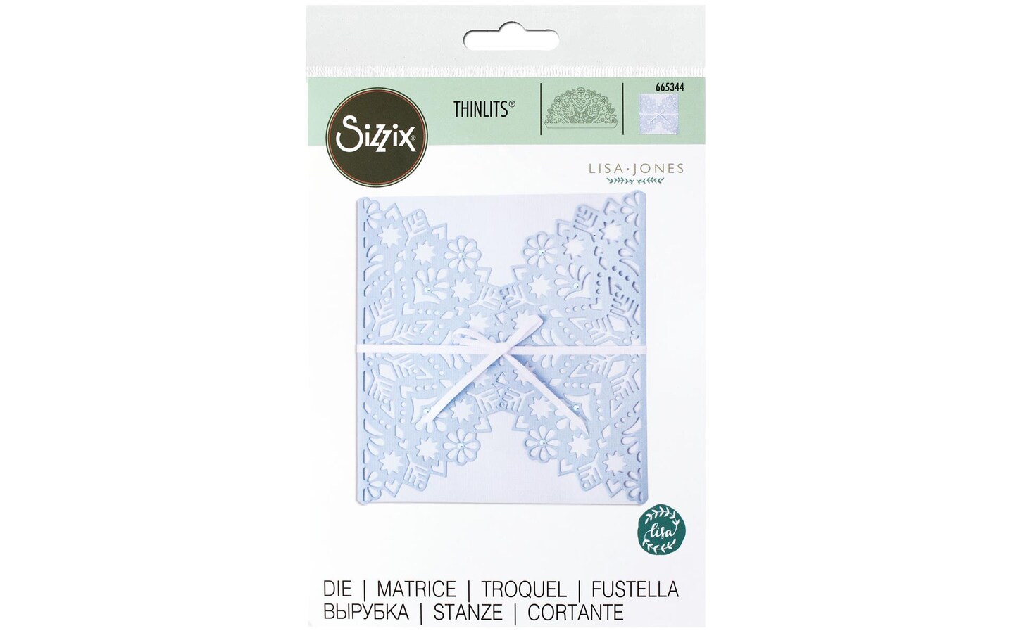 Sizzix LJones Thinlits Die Snowflake Wrap | Michaels
