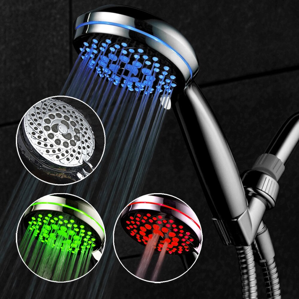 Hotelspa 7 Setting Chrome Led Hand Shower With 7 Colors | Michaels