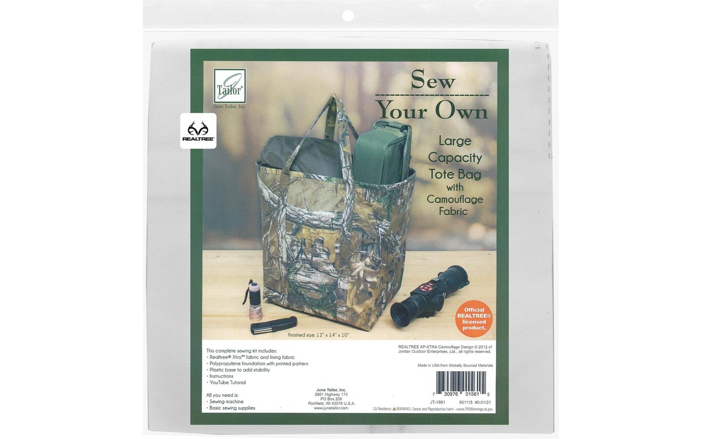June Tailor SYOwn XTRA Large Capacity Tote Kit | Michaels