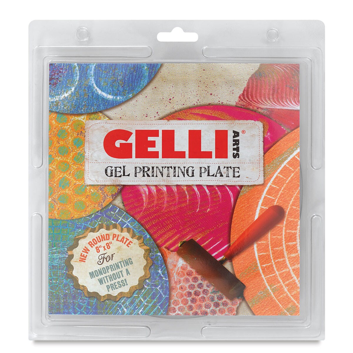 Gelli Arts Printing Plate 8 Round Michaels Gelli Arts Printing Plate 8 Round Michaels