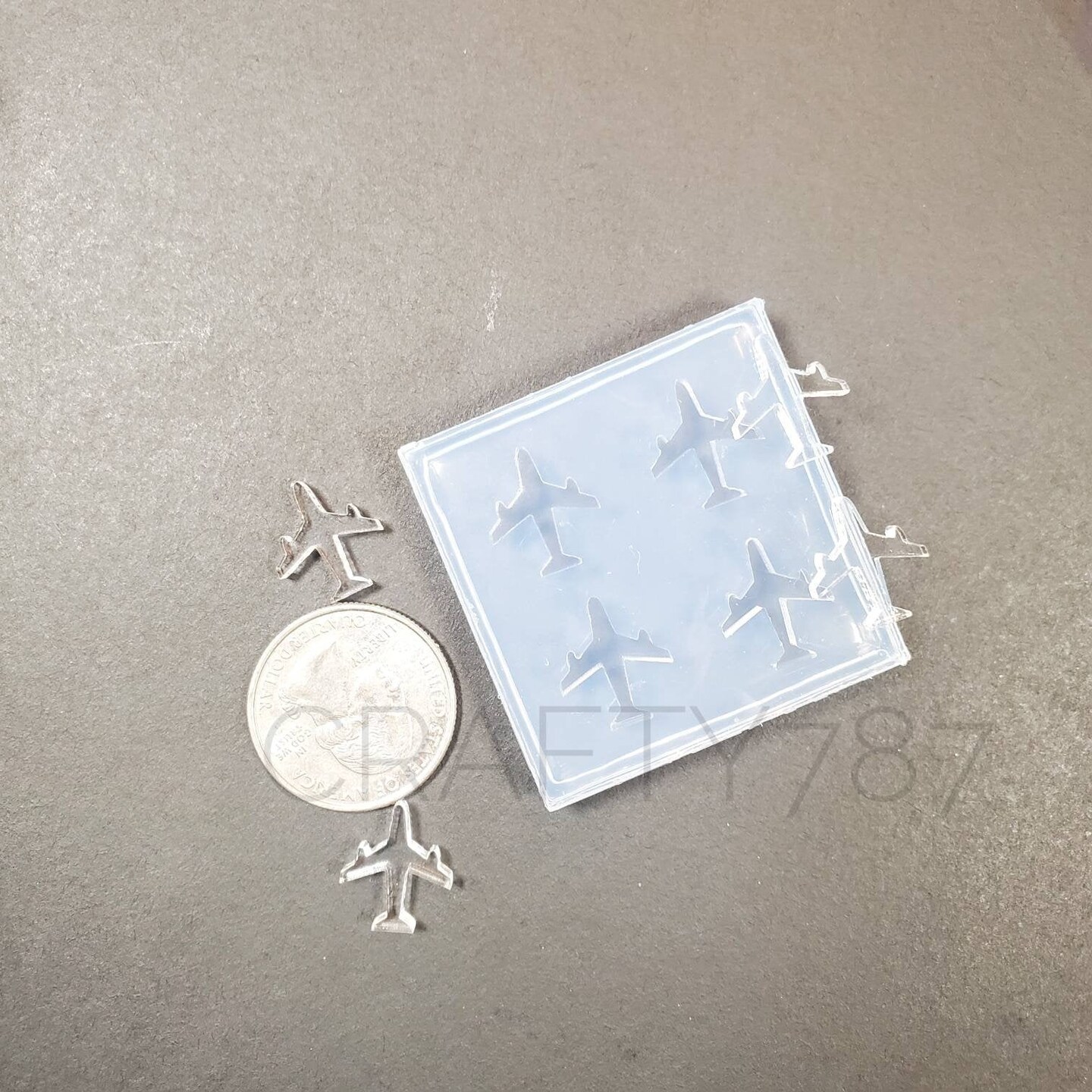 Airplane Avion Stud Earring Silicone Mold (B7) | Resin Molds | Michaels