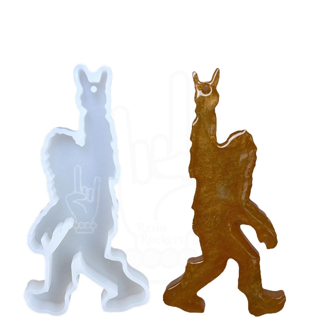 RR Exclusive UV Safe Yeti Sasquatch Bigfoot Keychain Silicone Mold for ...