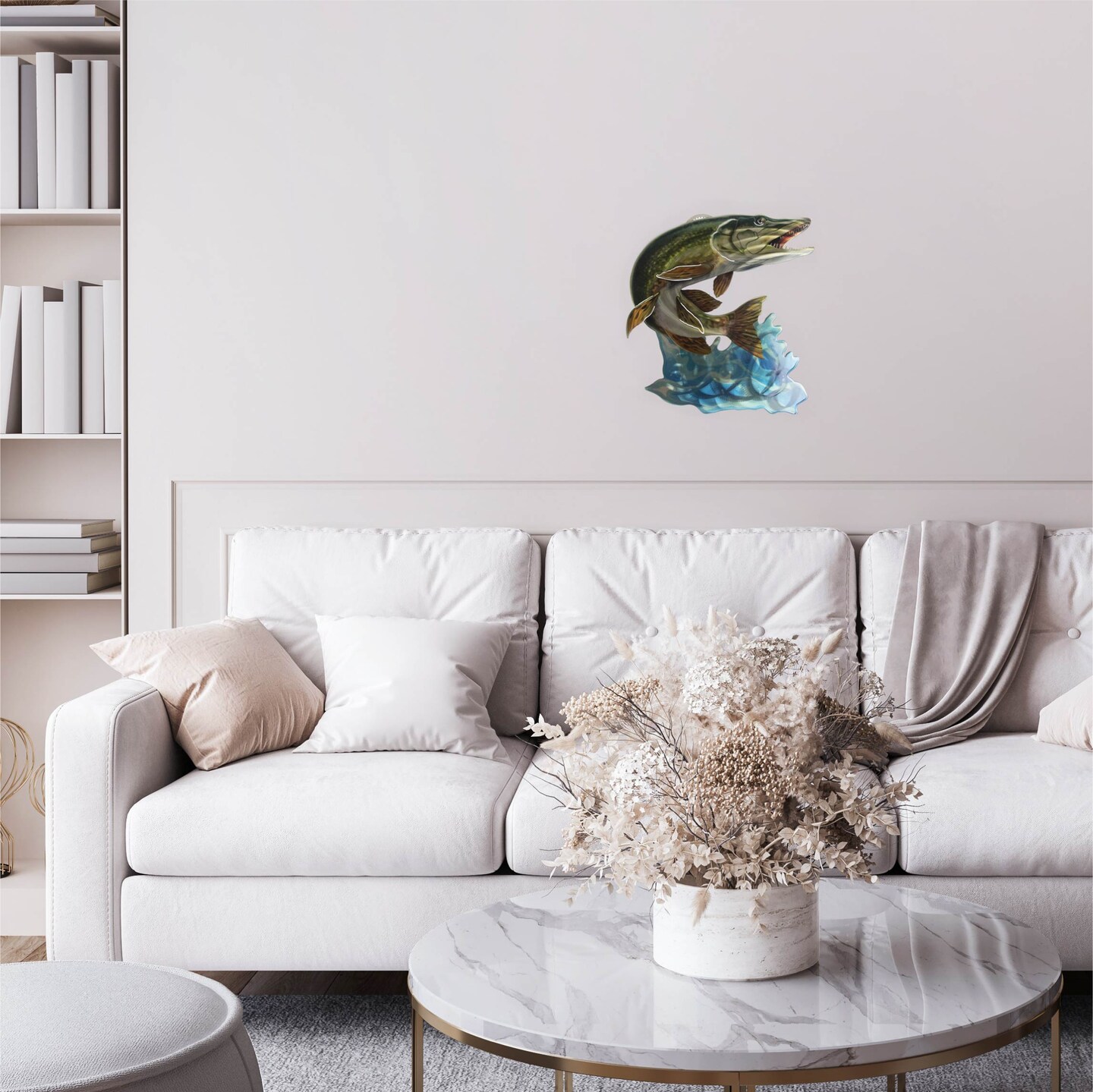 Jumping Northern Pike Wall Art | Michaels