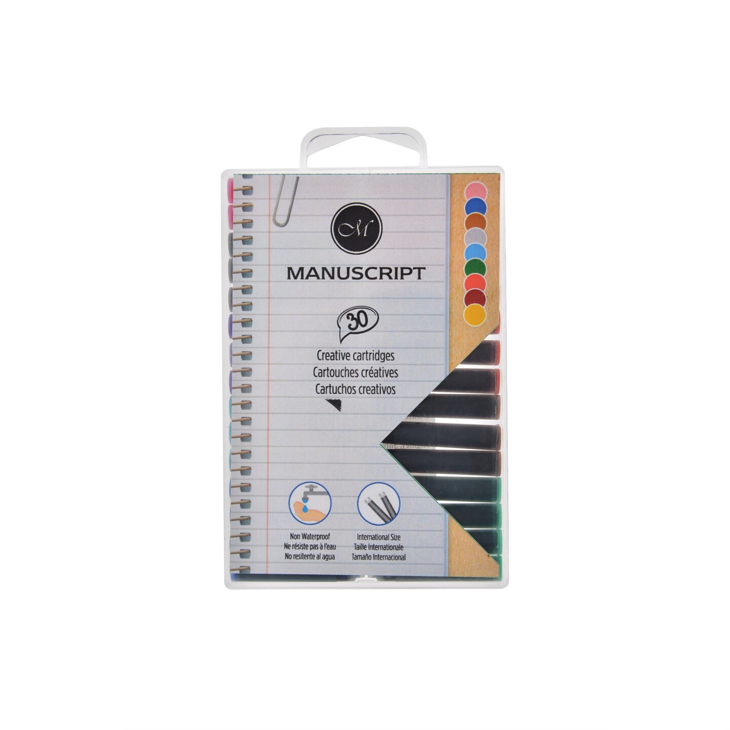 Manuscript Pen Creative Calligraphy Cartridges (30 Pack), Assorted ...