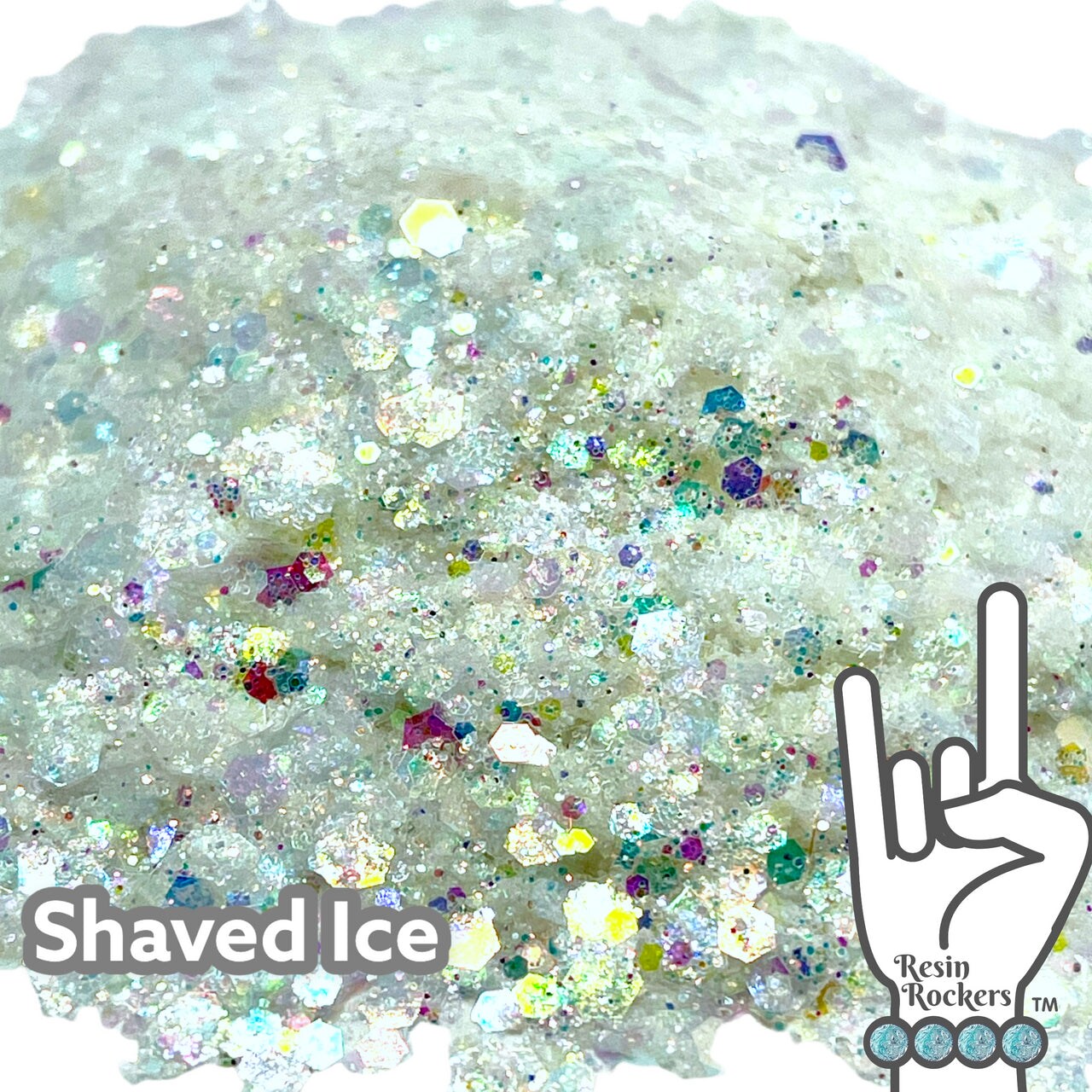 Shaved Ice Iridescent Pixie for Poxy Chunky Glitter Mix | Michaels