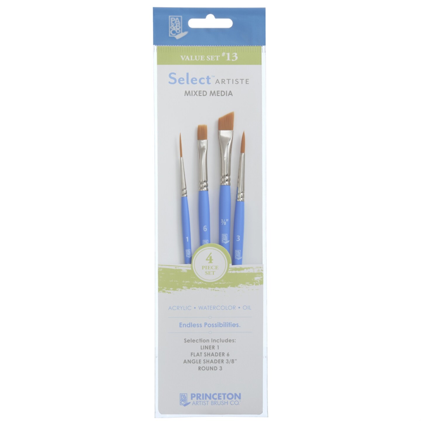 Princeton Brush Select Artiste Brush Value Set, #13 | Michaels