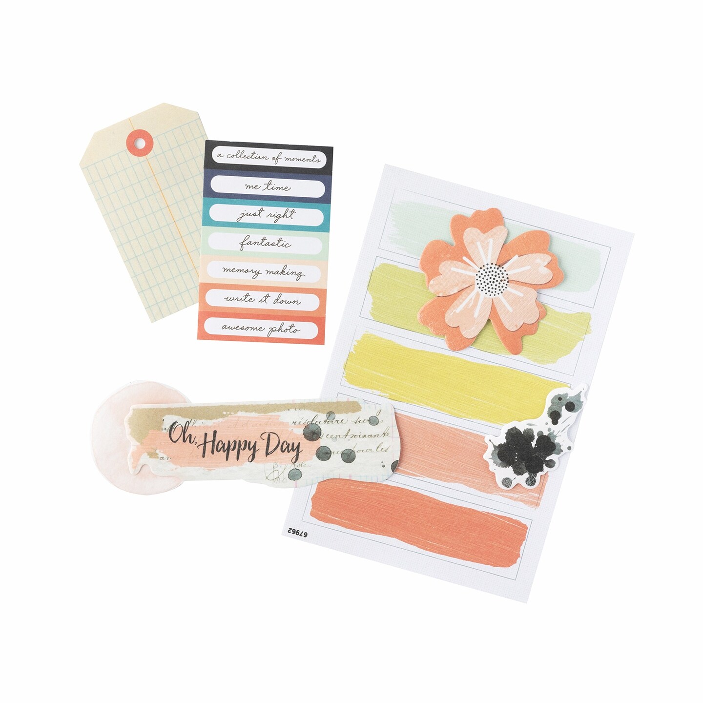 Vicki Boutin Print Shop Paperie Pack 200/Pkg-Paper Pieces & Washi ...