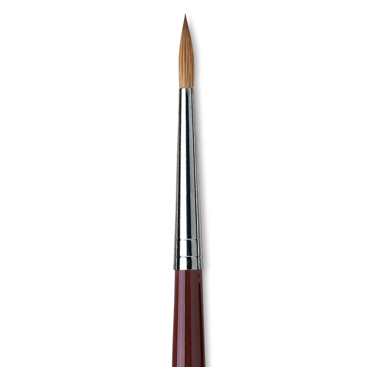 Da Vinci Kolinsky Red Oil Sable Brush - Round, Long Handle, Size 8 ...