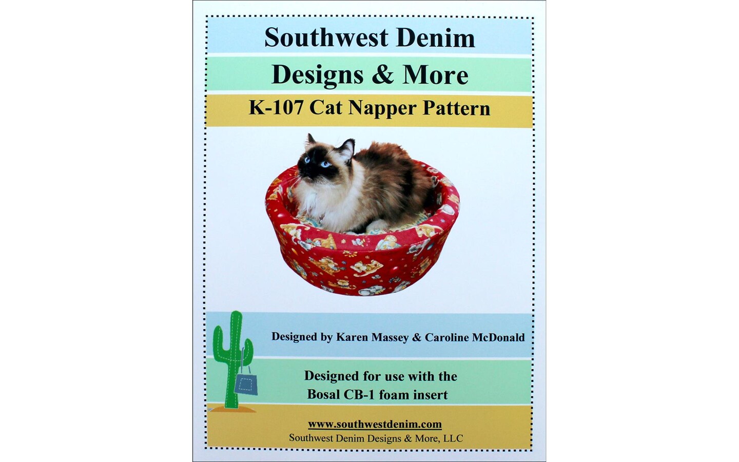Southwest Denim Designs & More Cat Napper Ptrn, Model: PA-288596 | Michaels