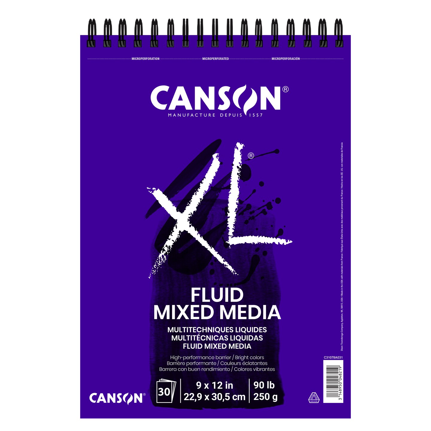 Canson XL Fluid Mixed Media Pad, 30 Shts./Pad, 9" x 12" | Michaels