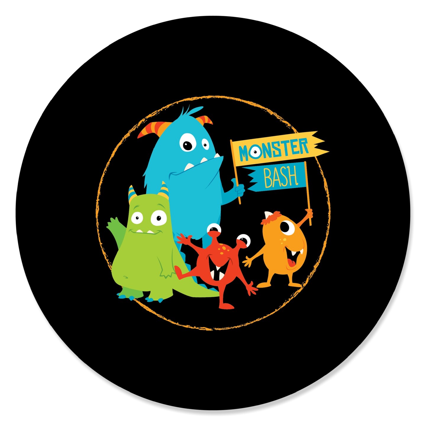 Big Dot of Happiness Monster Bash - Little Monster Birthday Party or ...