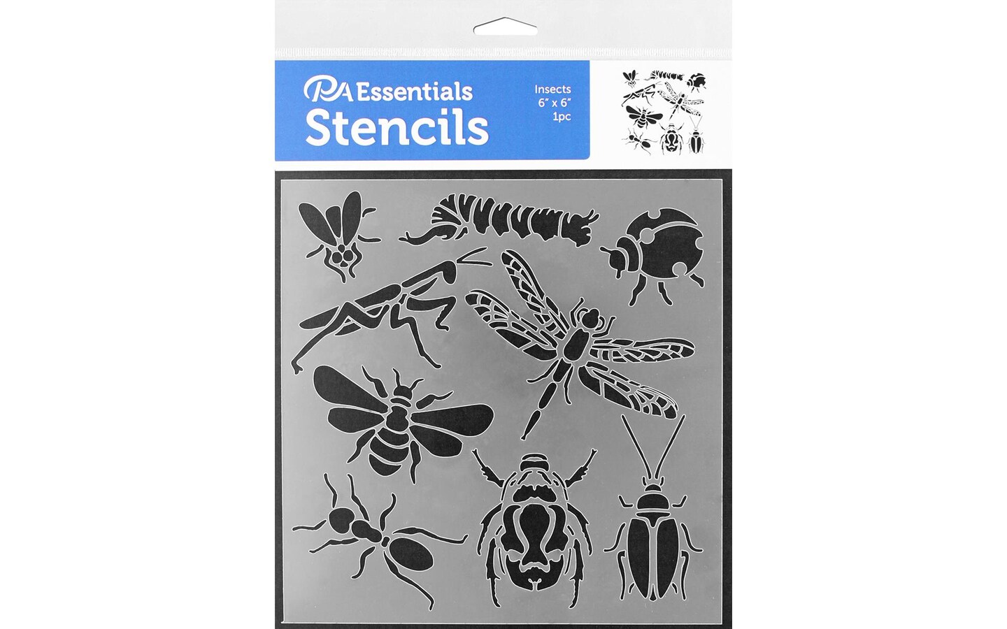 PA Essentials Stencil Insects for Painting on Wood, Canvas, Paper ...