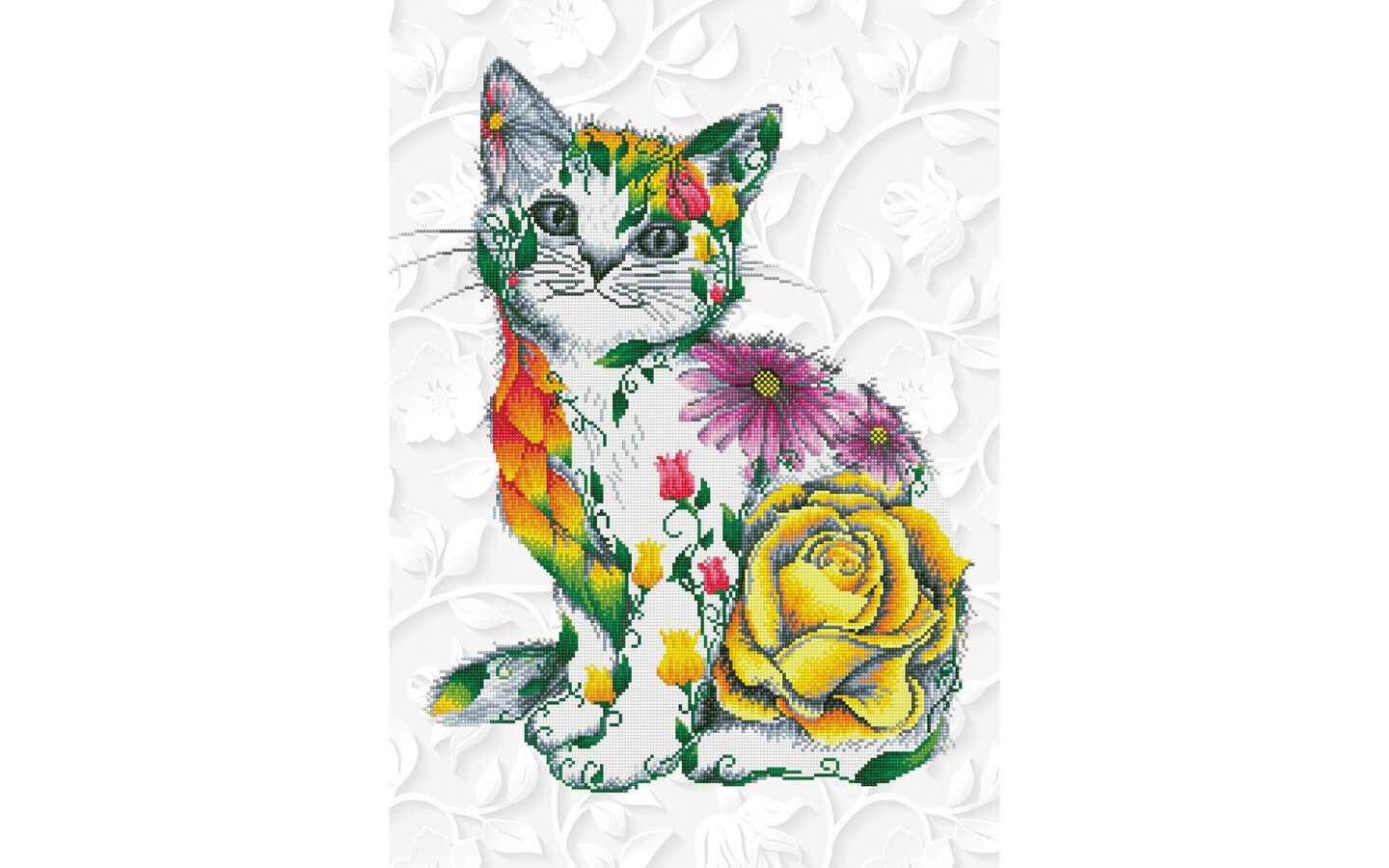 Diamond Dotz Kit Advanced Flower Puss | Michaels