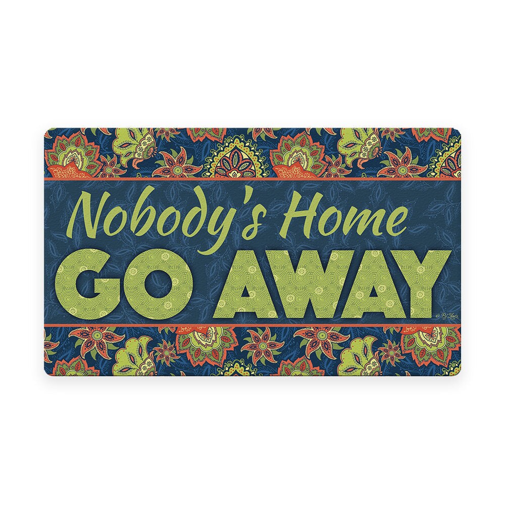 Go Away Door Mat (18 x 30 Go Away Door Mat (18 x 30