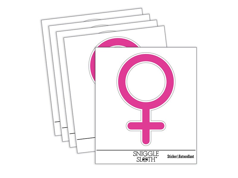 Venus Woman Female Gender Symbol Waterproof Vinyl Phone Tablet Laptop ...