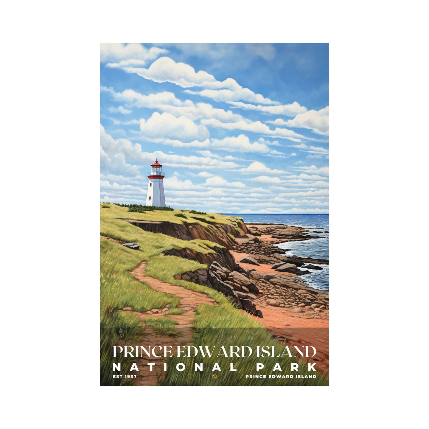 Prince Edward Island National Park Poster, Travel Print, Office Poster ...