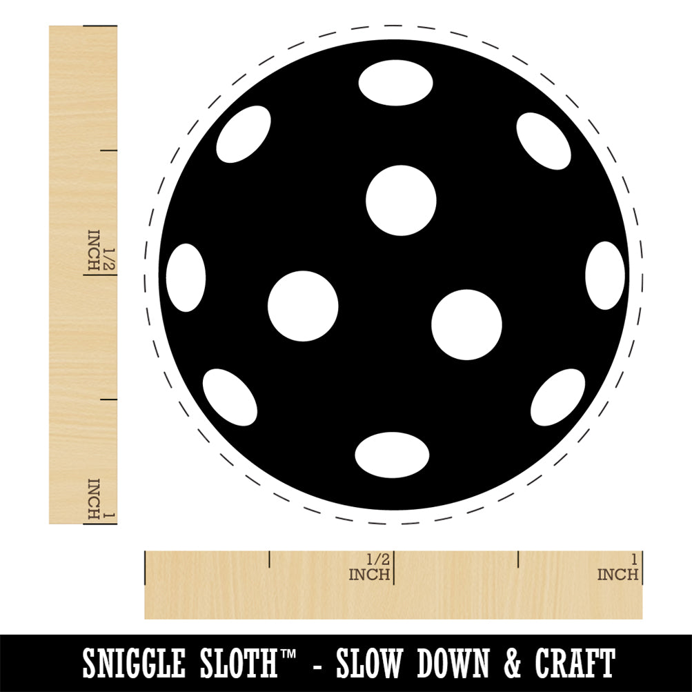 Pickleball Ball Holes Rubber Stamp for Stamping Crafting Planners ...