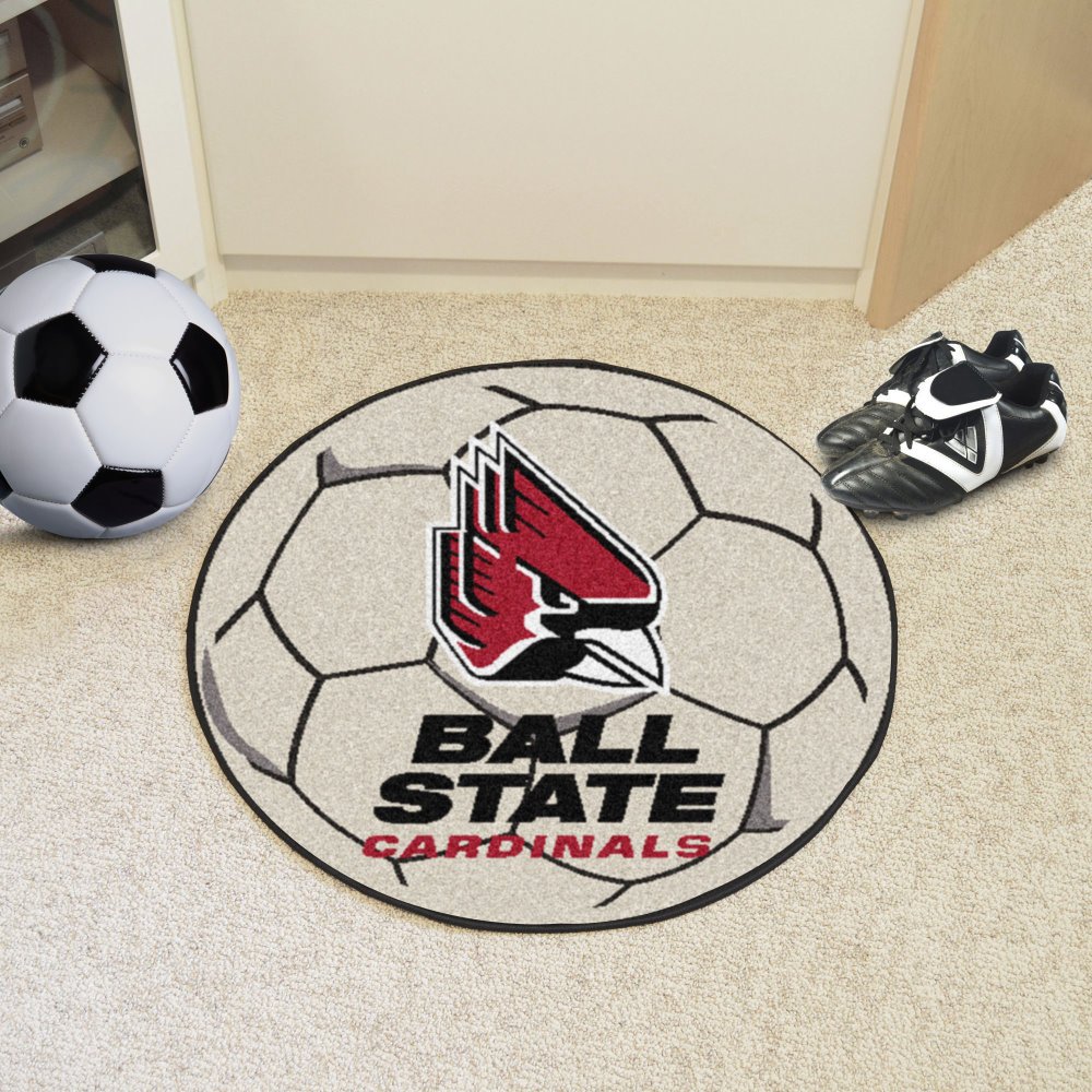 Ball State University Soccer Ball Rug | Michaels