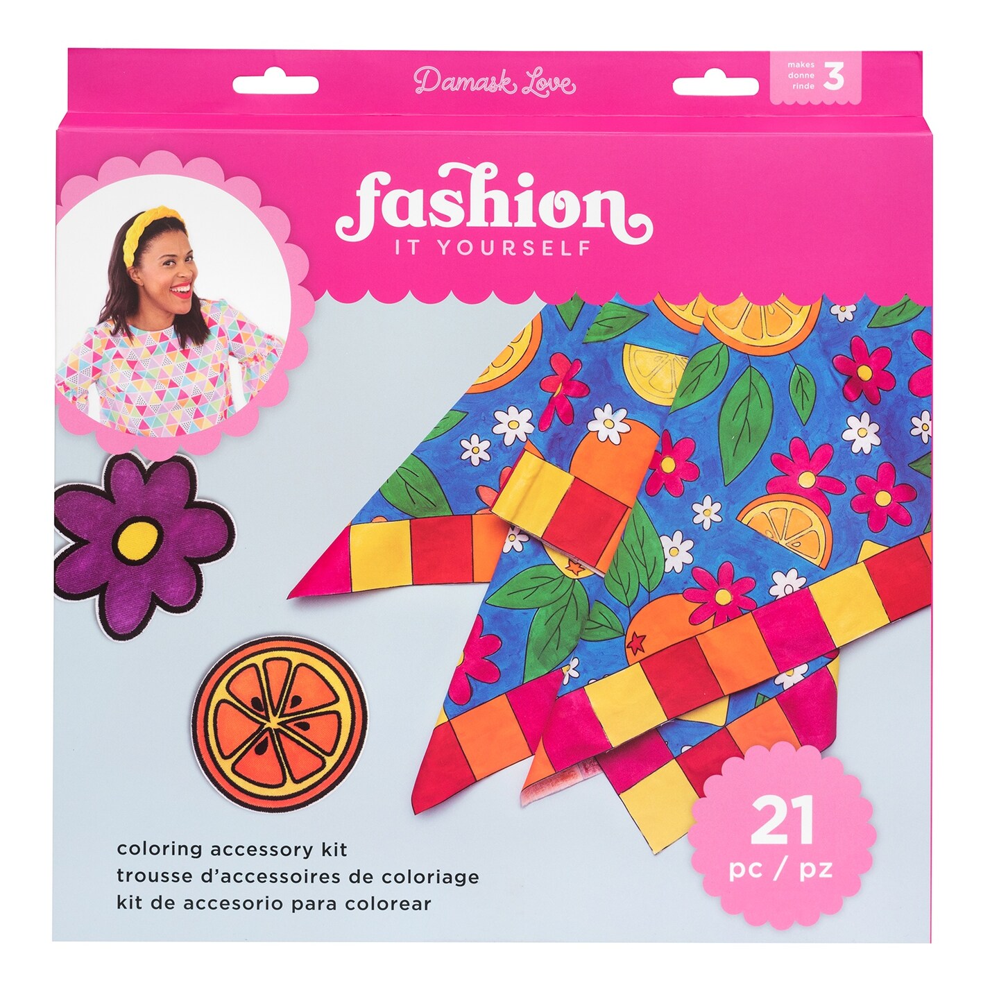 Damask Love Color By Number Kit | Michaels