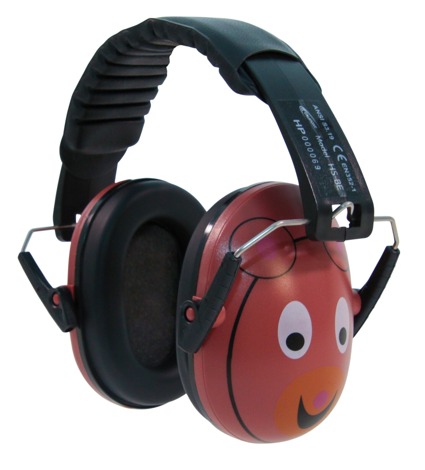 Califone Hush Buddy HS-BE Earmuff Hearing Protector, Over-Ear, Bear ...