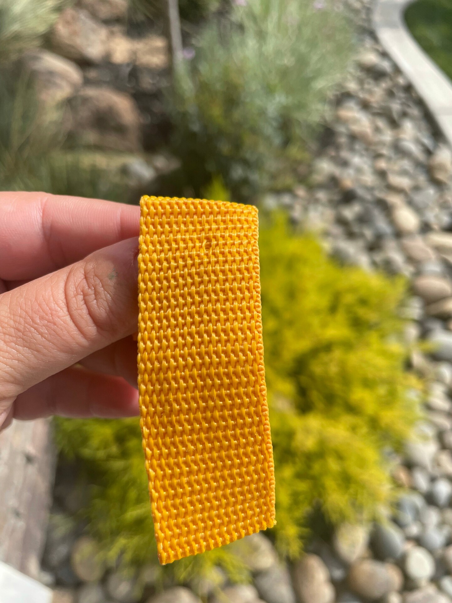 Gold 1” Polypropylene Webbing (by the yard) | Michaels