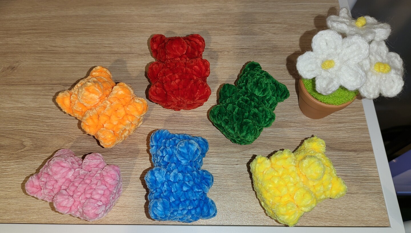 Gummy Bear Plush Handmade Crochet Makerplace By Michaels