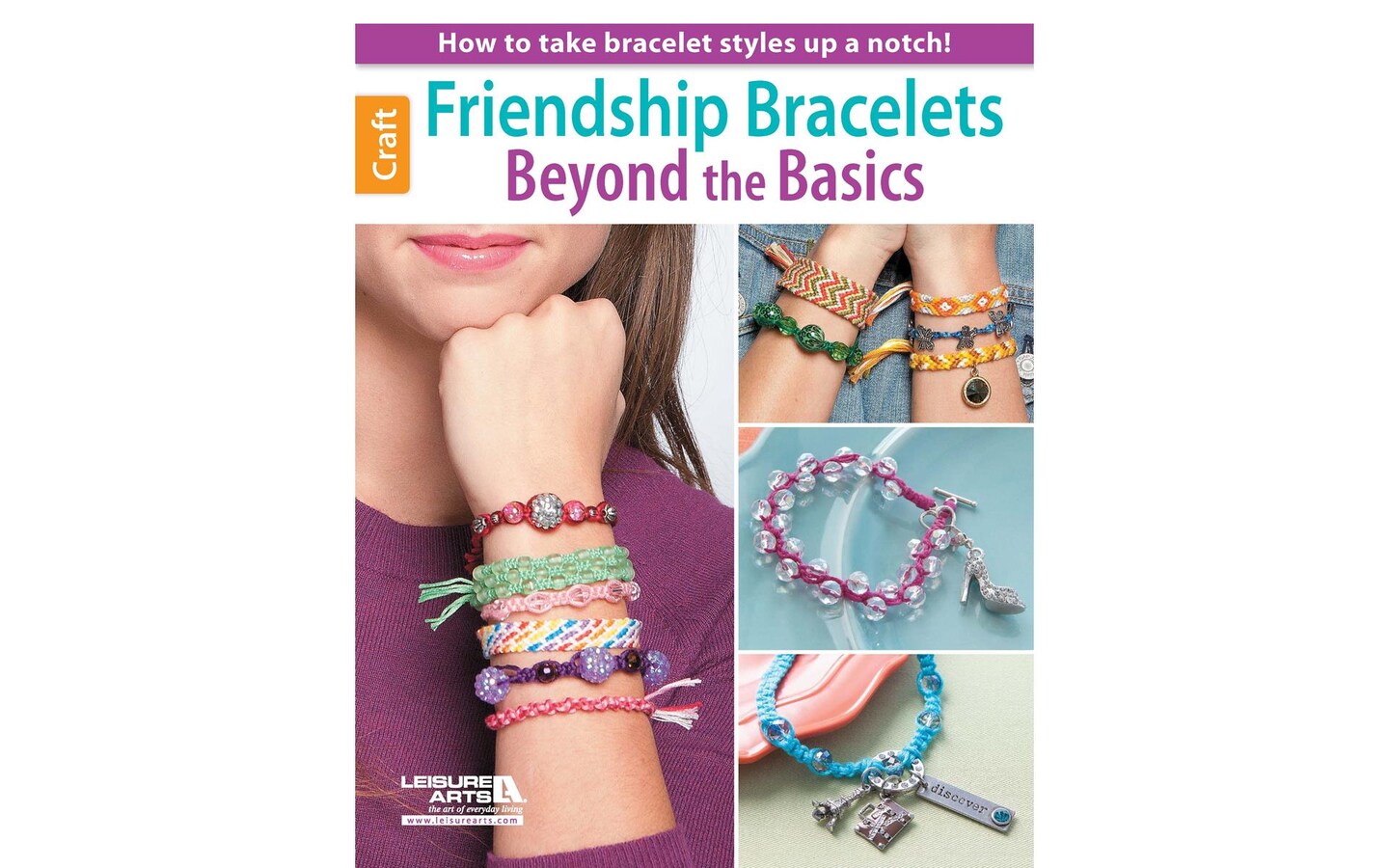Leisure Arts Friendship Bracelets Beyond Basics Bk | Michaels