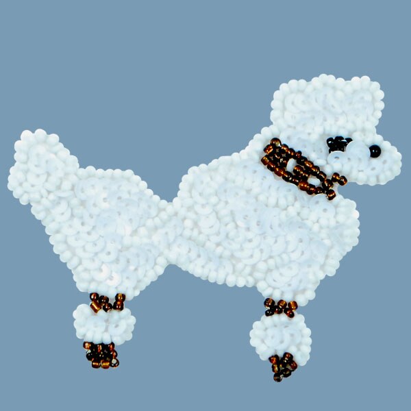 Bridget Poodle Sequin Applique/Patch | Michaels