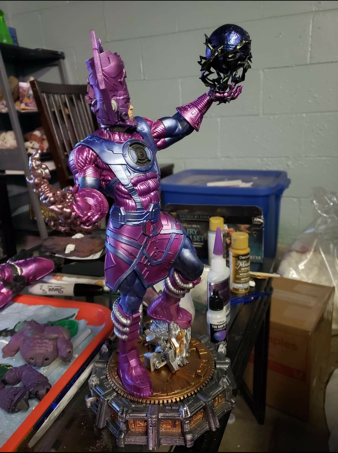 Custom Galactus statue | MakerPlace by Michaels