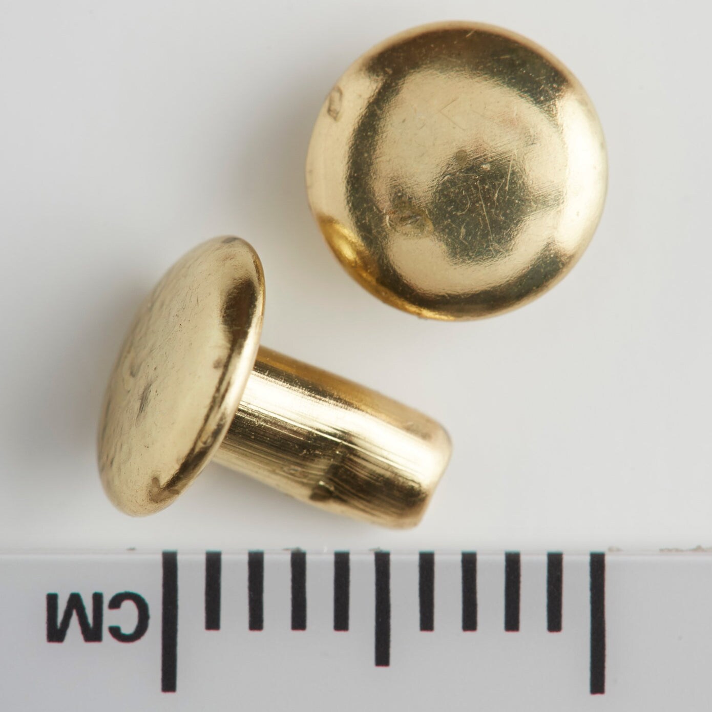 Tandy Leather Double Cap Rivets Small Solid Brass 100/pk 1379-11 | Michaels