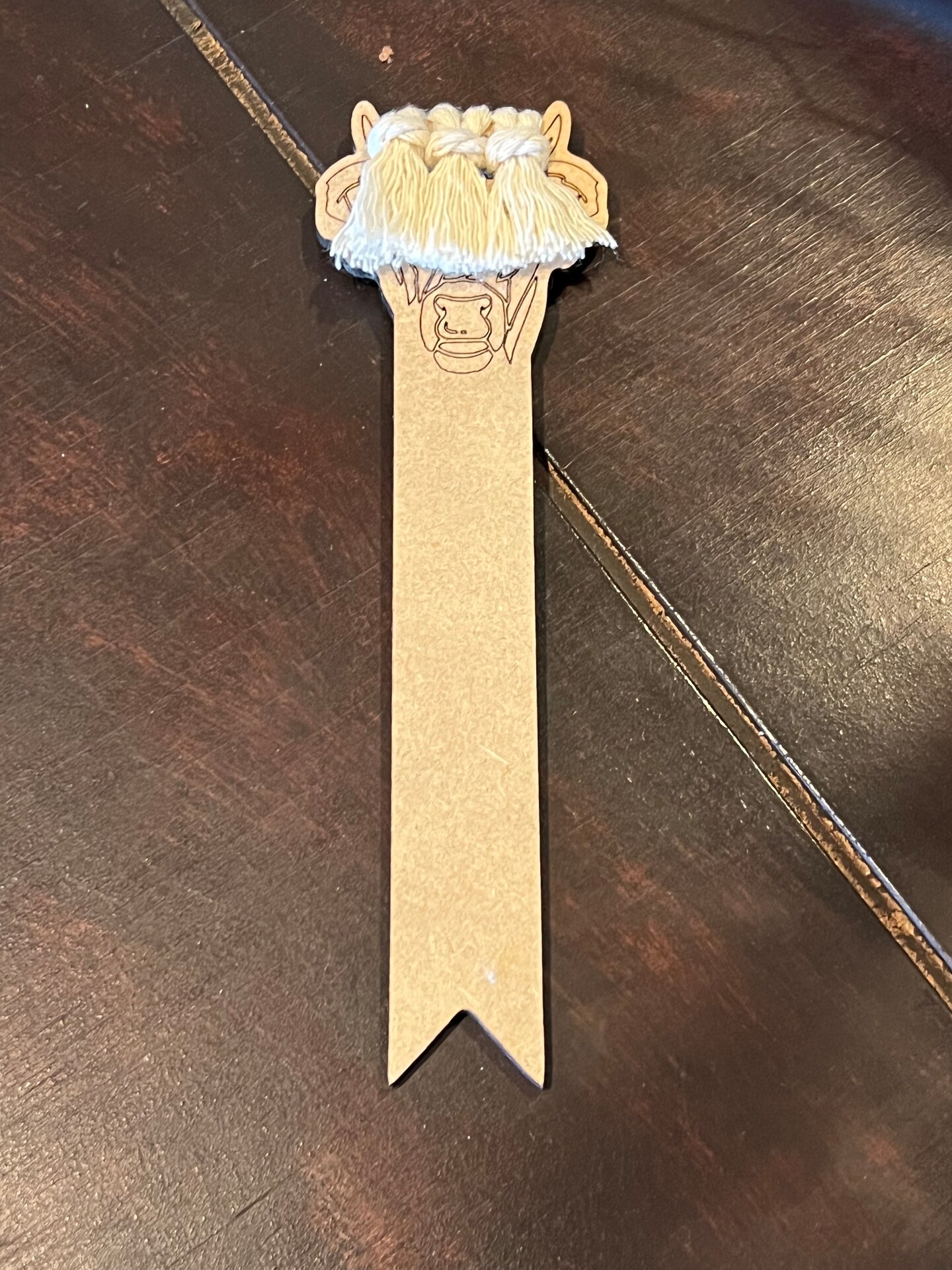 Highland Cow Bookmark | MakerPlace by Michaels