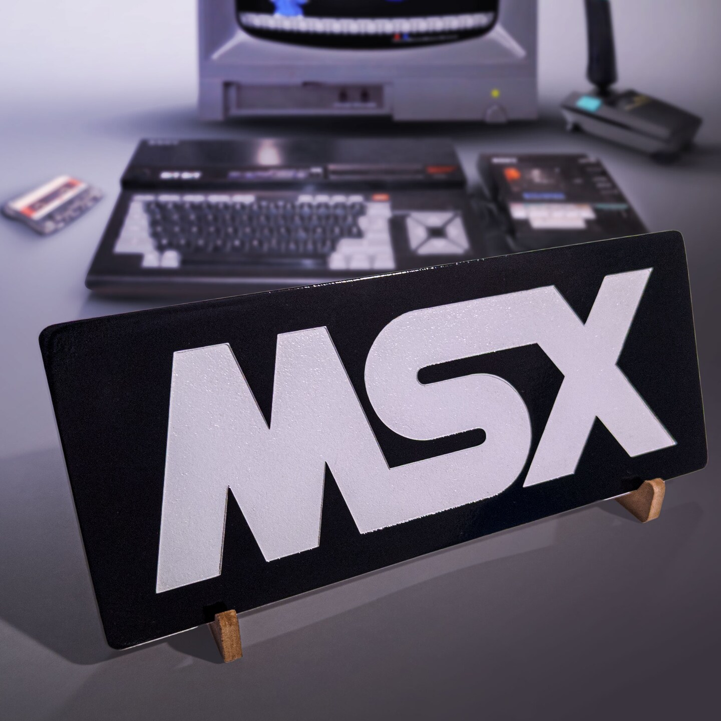 Large Engraved MSX Logo Video Game Wall Art Collectable | MakerPlace by ...