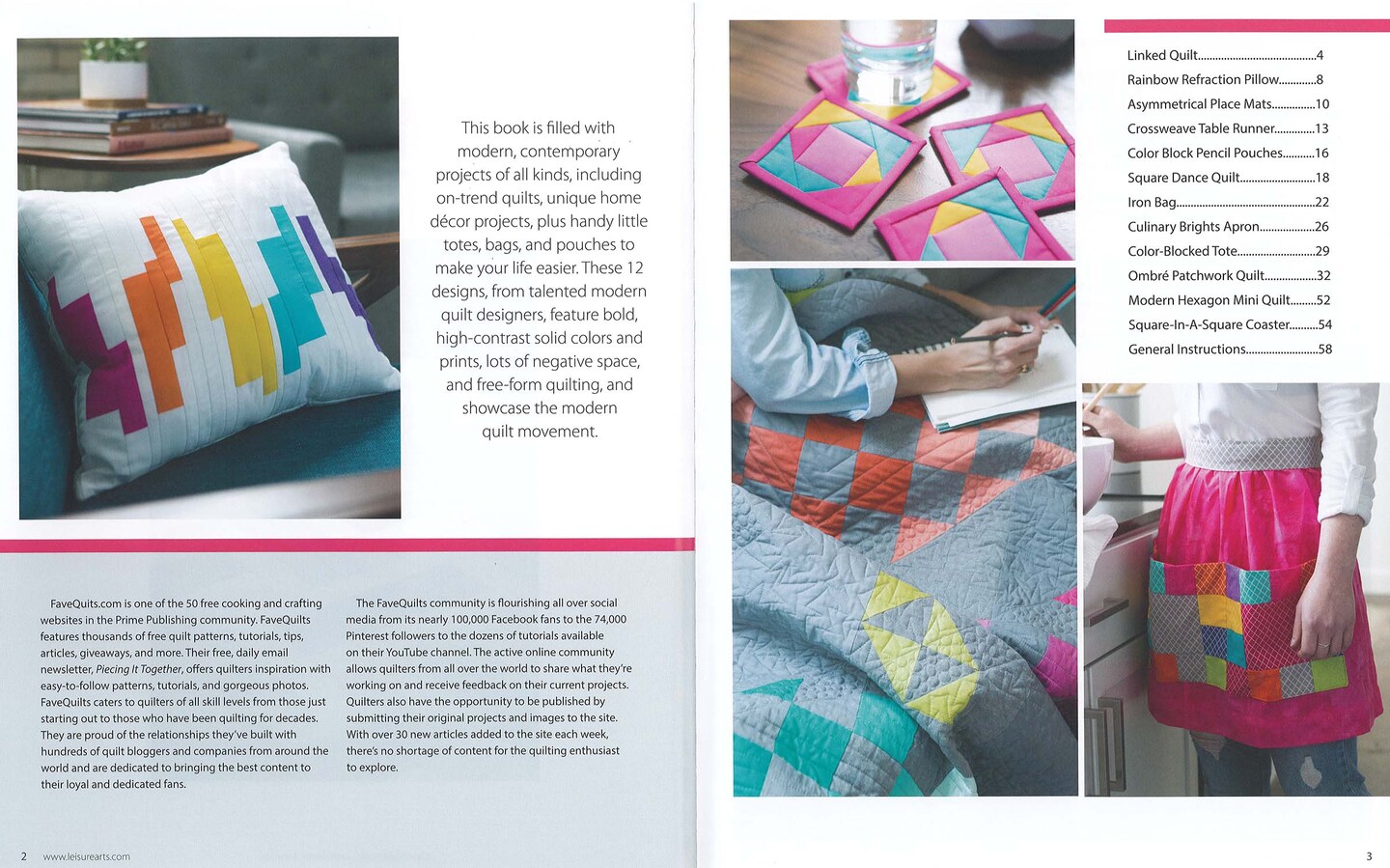 Leisure Arts Modern Patchwork Quilting Book | Michaels