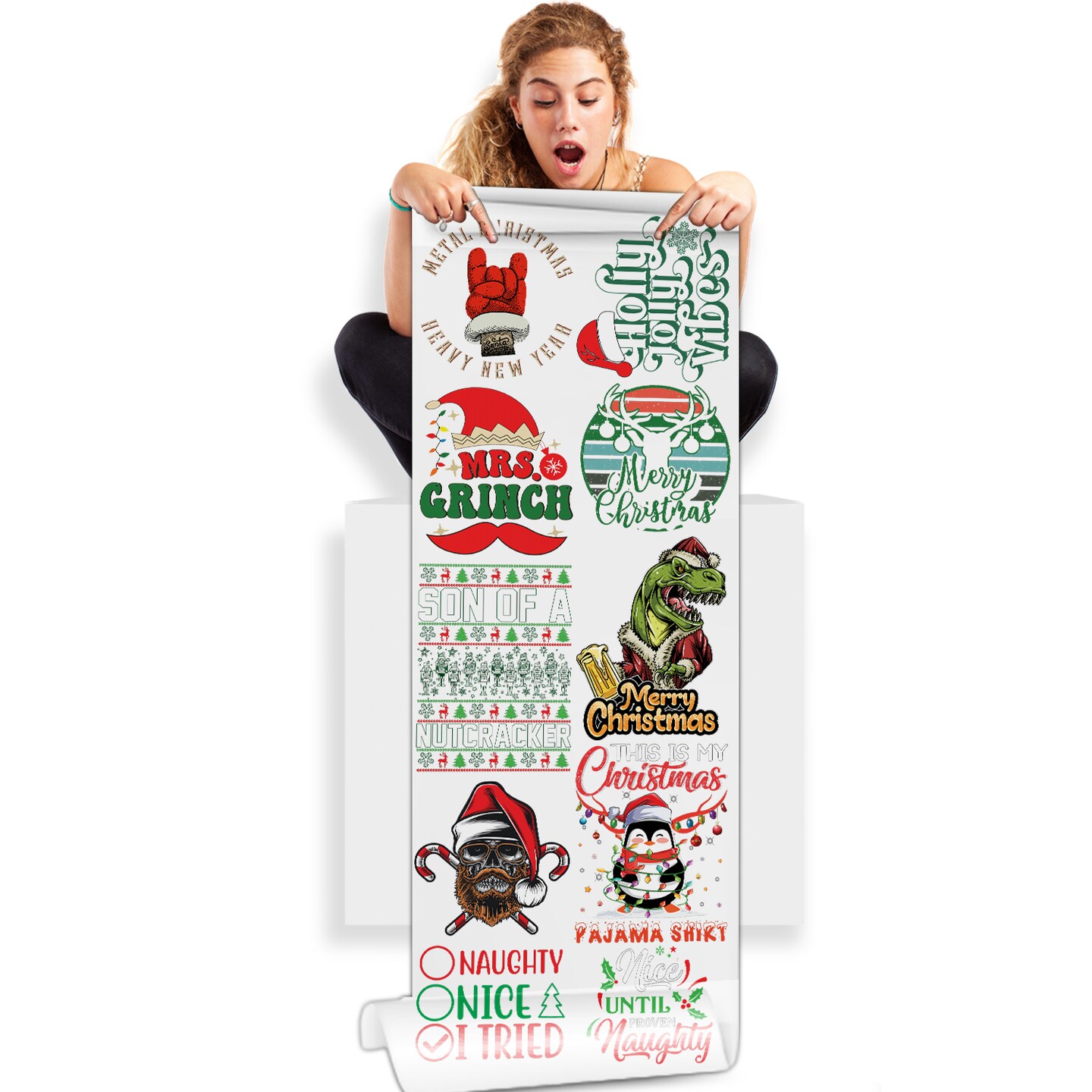 Christmas Season Direct-to-Film Gang Sheets - 22x60 Inches | Michaels